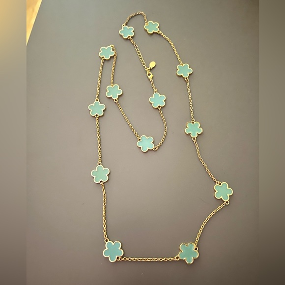 Jewelry | Enamel Clover Necklace | Poshmark